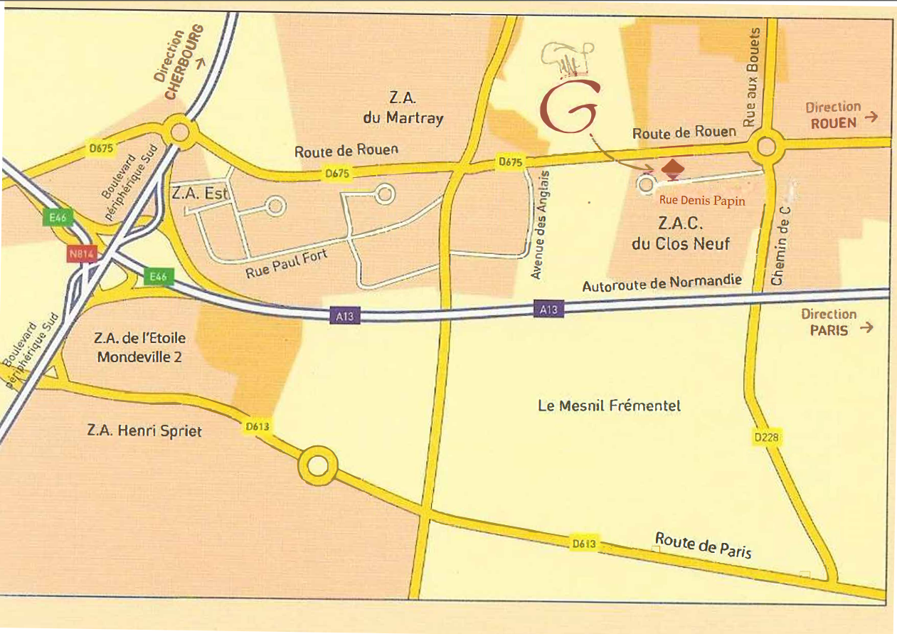 Plan d'accès | Grandsire